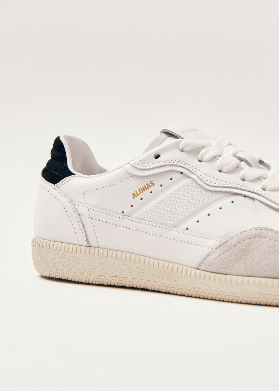 Tb.490 Leather Sneakers - White/Black – For Days