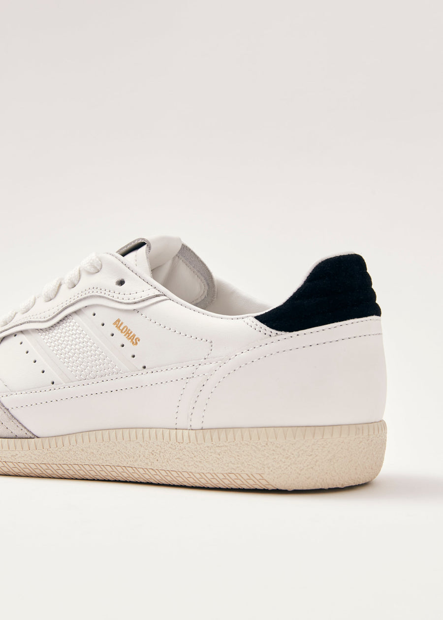 Tb.490 Leather Sneakers - White/Black – For Days