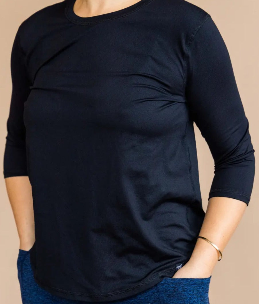 Performance Quarter Sleeve - Black – For Days