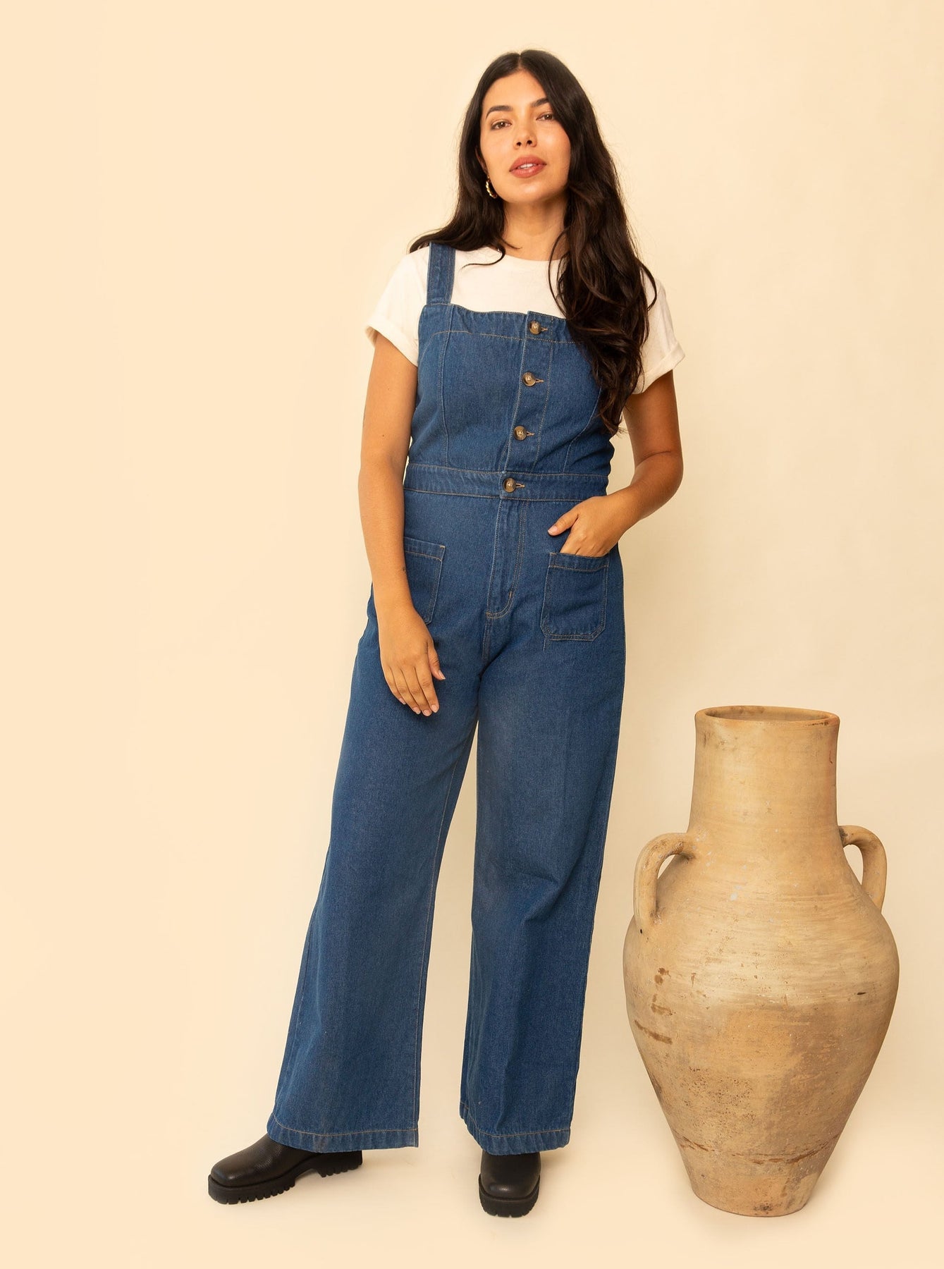 Grace Jumpsuit - Dark Denim – For Days