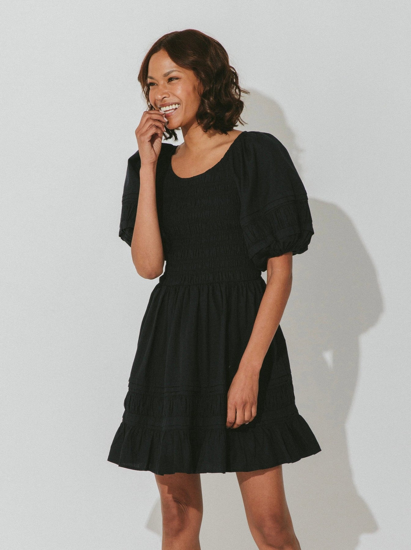 Stasia Mini Dress - Black – For Days