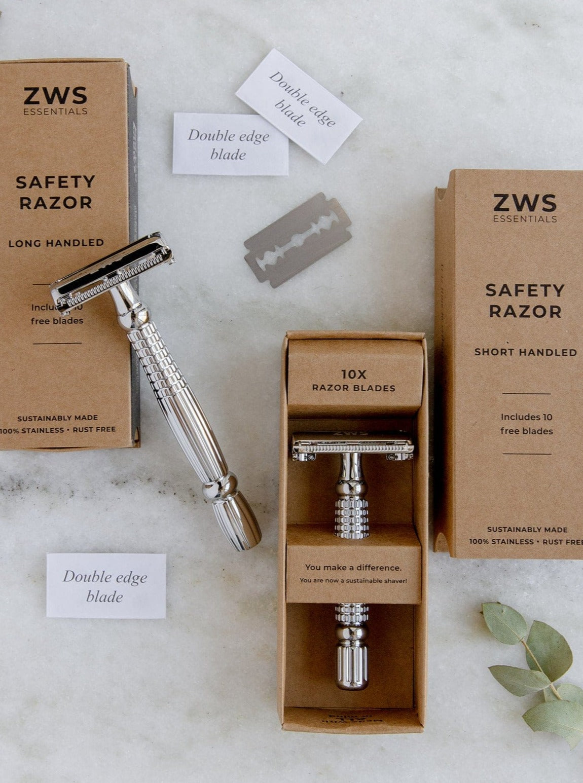 Zero Waste Safety Razor - Sustainable Razor – For Days